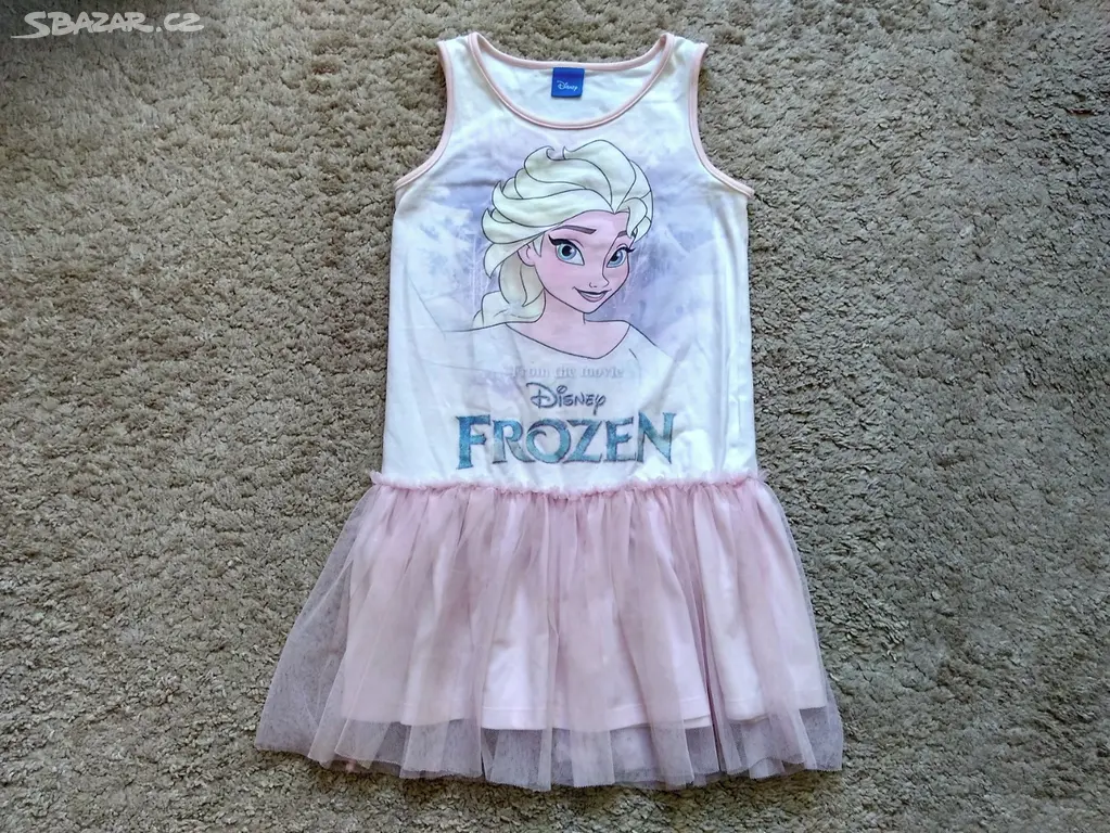 vel.128/134, Frozen dětské, dívčí šaty Elsa a Anna - Plzeň - Bazar ...