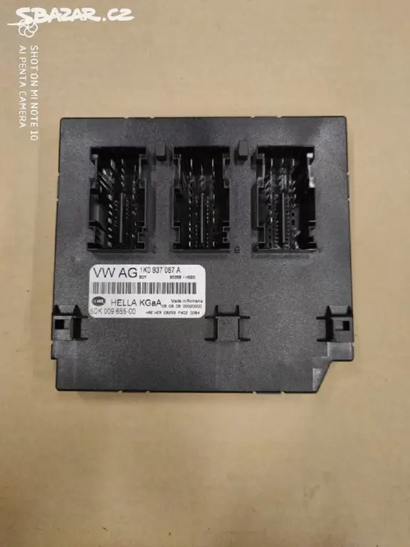 ŘJ palubní sítě / BCM, Škoda, VW, 1K0 937 087 A - Pelhřimov - Bazar ...