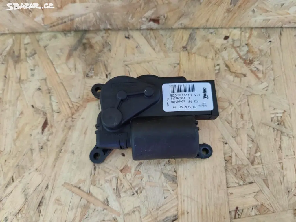 Servomotor topení 5Q0 907 511 D Škoda VW Seat Audi - Pelhřimov - Bazar ...