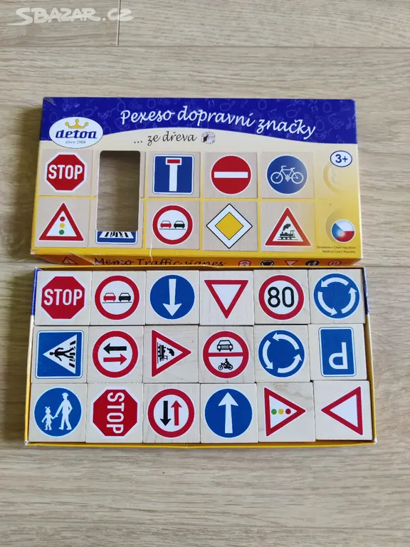DETOA Pexeso dopravní značky - Praha 8 - Bazar - Sbazar.cz