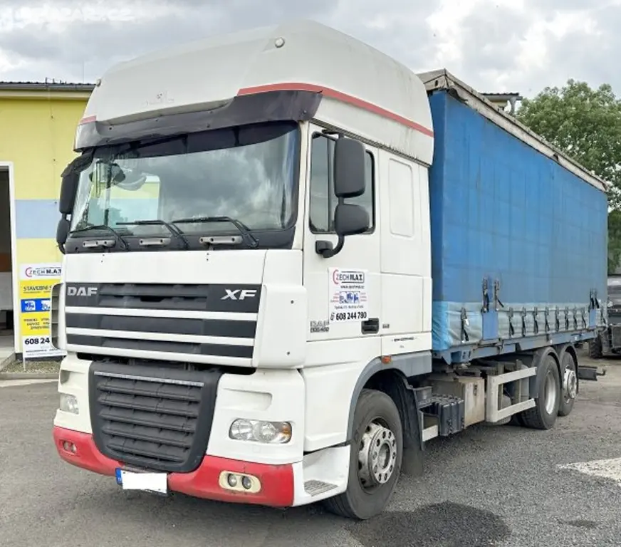 EUR5 DAF 6x2 BDF 7.2m retarder automat nosič - Teplice - Bazar - Sbazar.cz