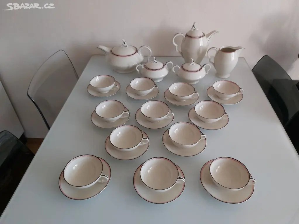 Kávový servis pro 12 osob. H&C Chodov - Olomouc - Bazar - Sbazar.cz