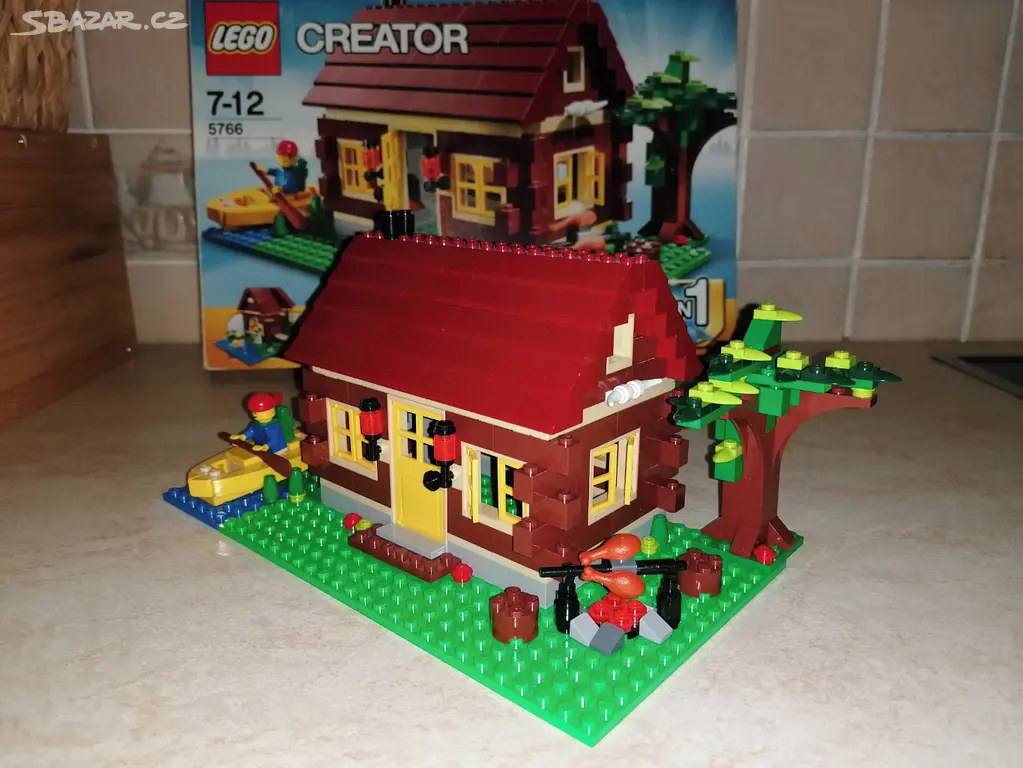 Lego creator "srub" 3v1 - chaloupka, loďka, strom - Praha - Bazar ...