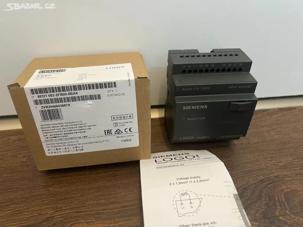Prodám nový Logic modul Siemens LOGO! 230RCO - Praha, Stodůlky - Bazar ...