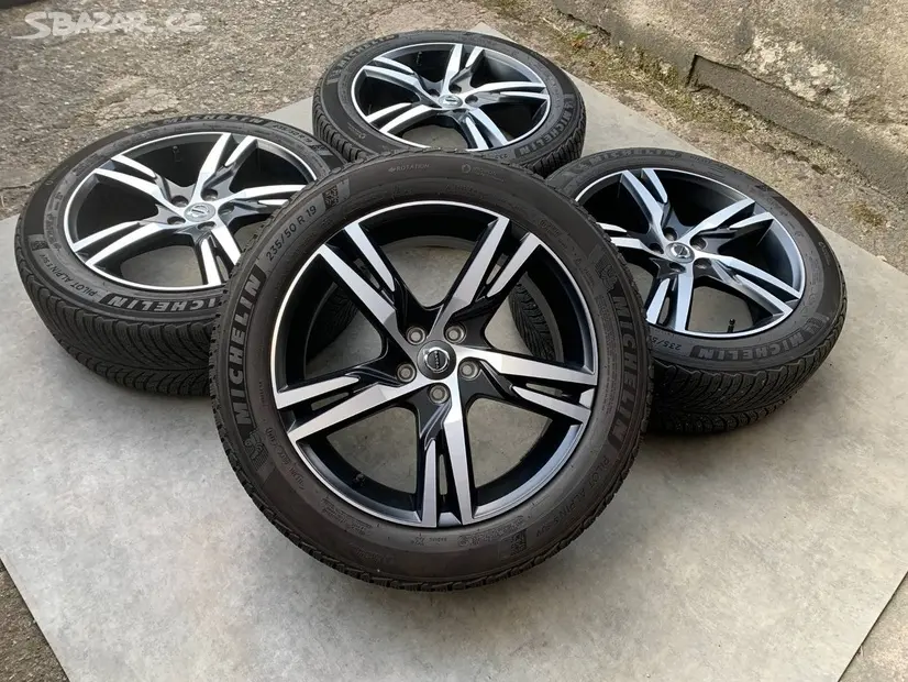 R19 ORIG.ALU DISKY VOLVO XC40 V90CC R-DESIGN - Praha 21 - Bazar - Sbazar.cz