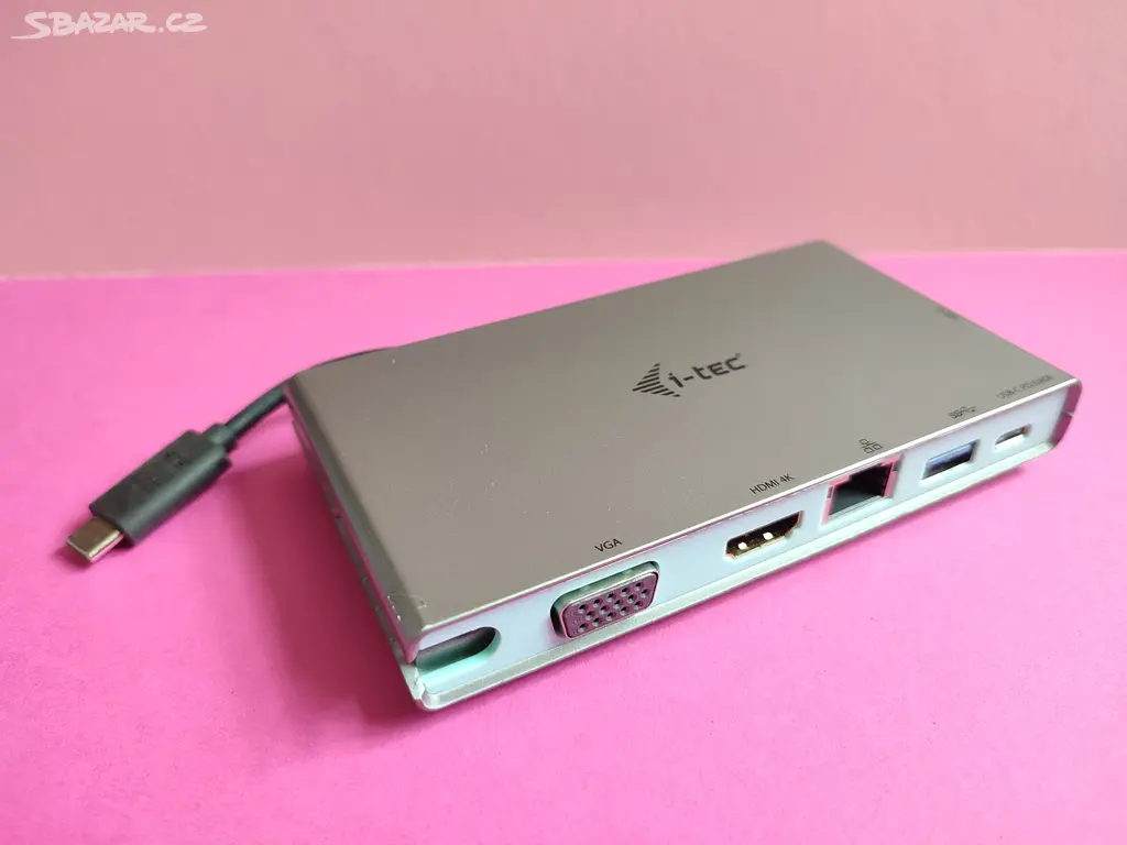 iTec USB-C Travel Dock 4K HDMI VGA C31TRAVELDOCKPD - Ostrava-město ...