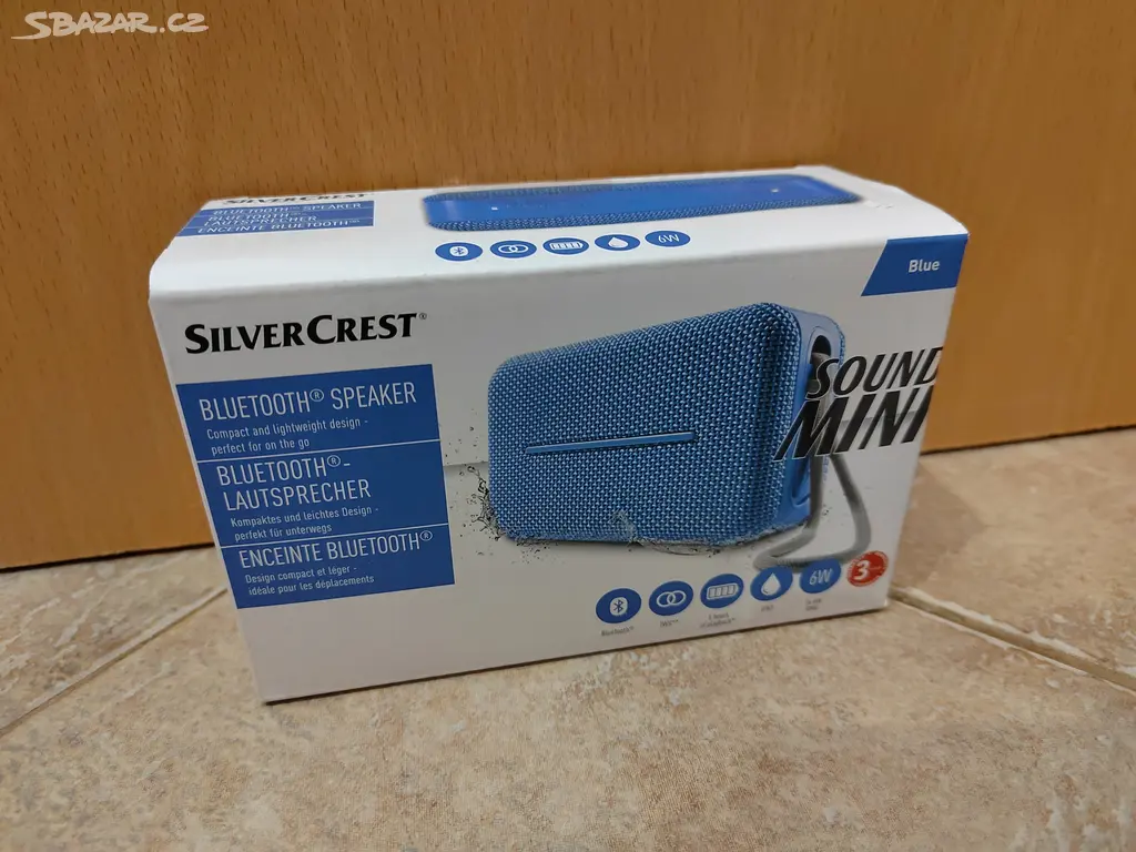 SILVERCREST Minireproduktor Bluetooth - Praha - Bazar - Sbazar.cz
