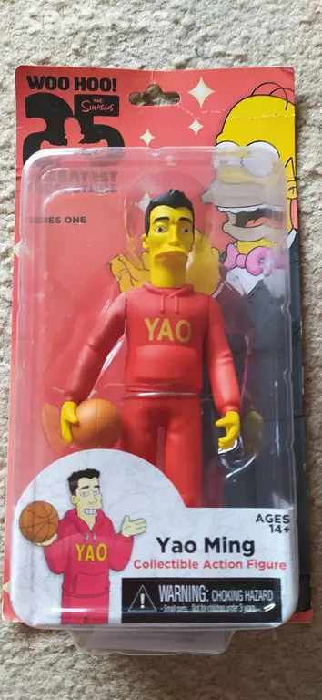 Yao Ming the Simpson simpsons Simpsonovi 25.vyroci - Praha - Bazar ...