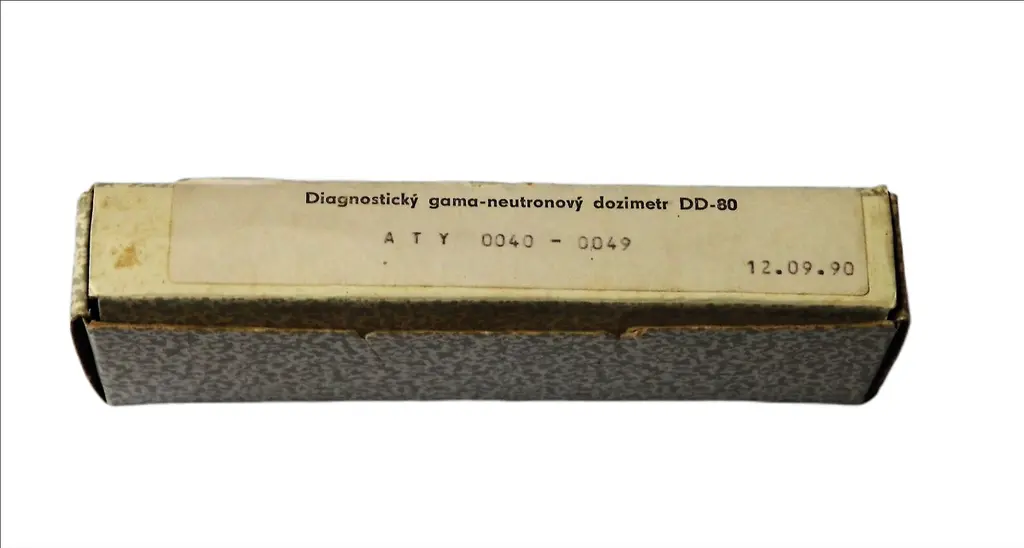 Diagnostický gama-neutronový dozimetr DD80 10 ks - Boskovice - Bazar ...