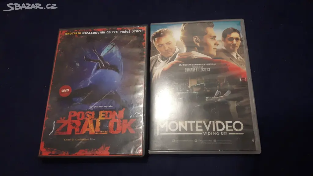 Poslední žralok DVD Montevideo 2014 srbský film - Rokycany - Bazar ...