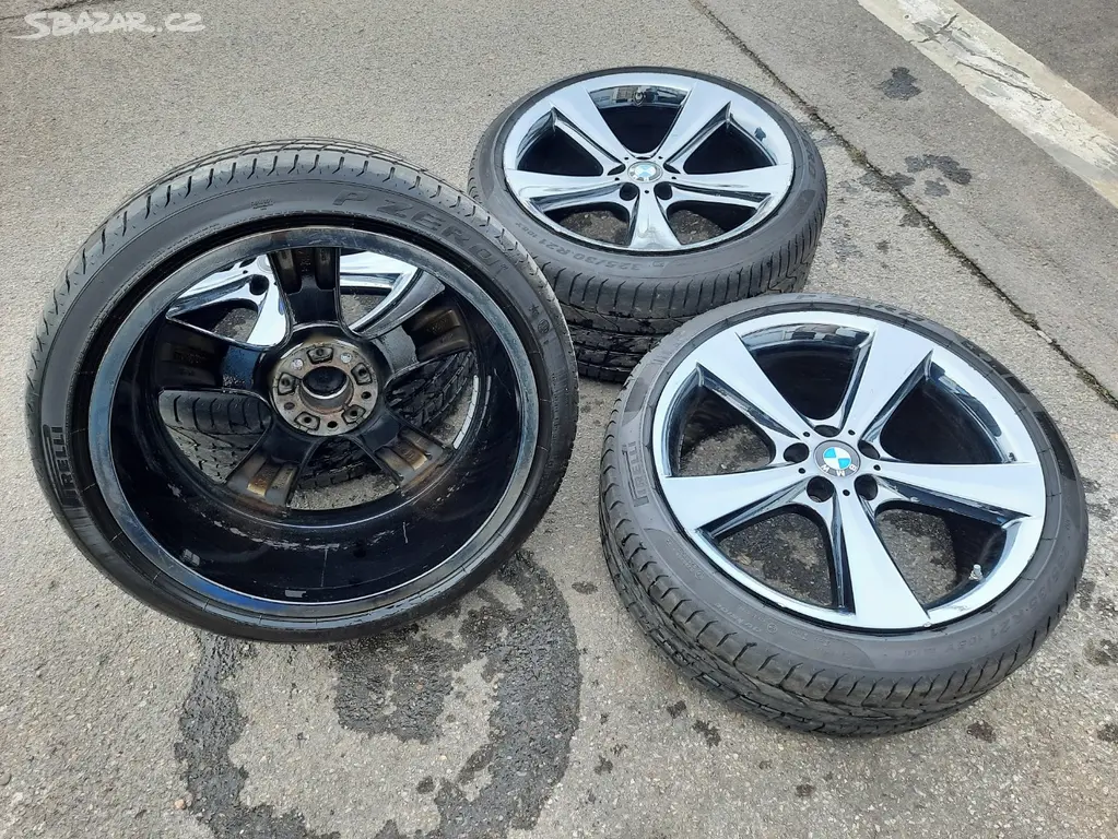 BMW Originál 21" sada style 128 Chrom - Praha 5 - Bazar - Sbazar.cz