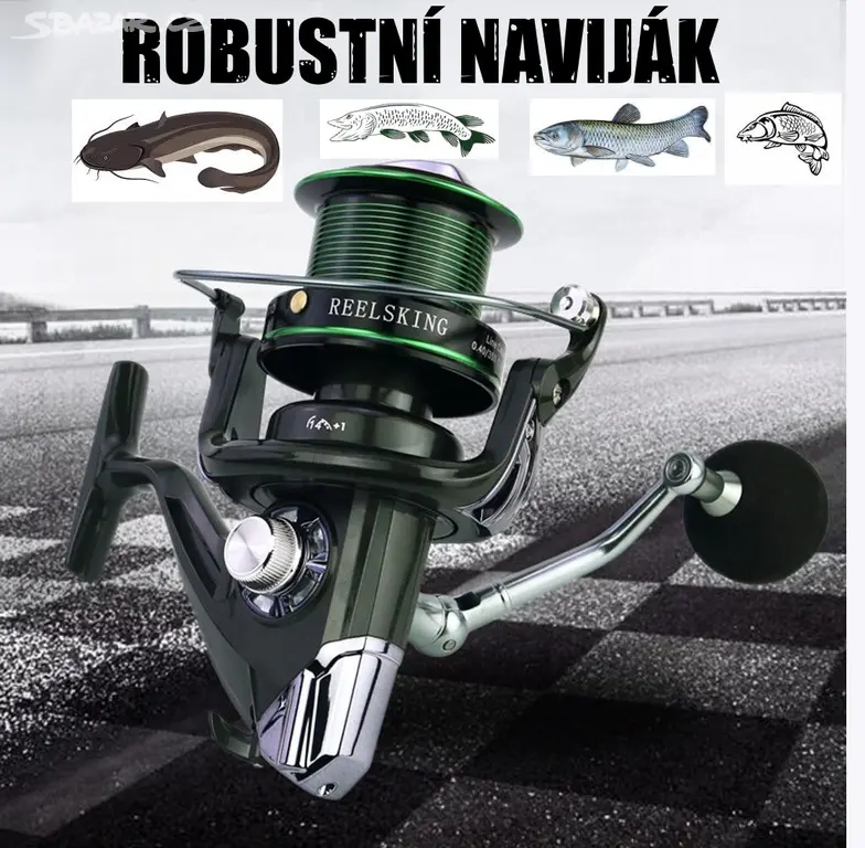 Rybářský naviják na sumce a kapry - Praha, Stodůlky - Bazar - Sbazar.cz