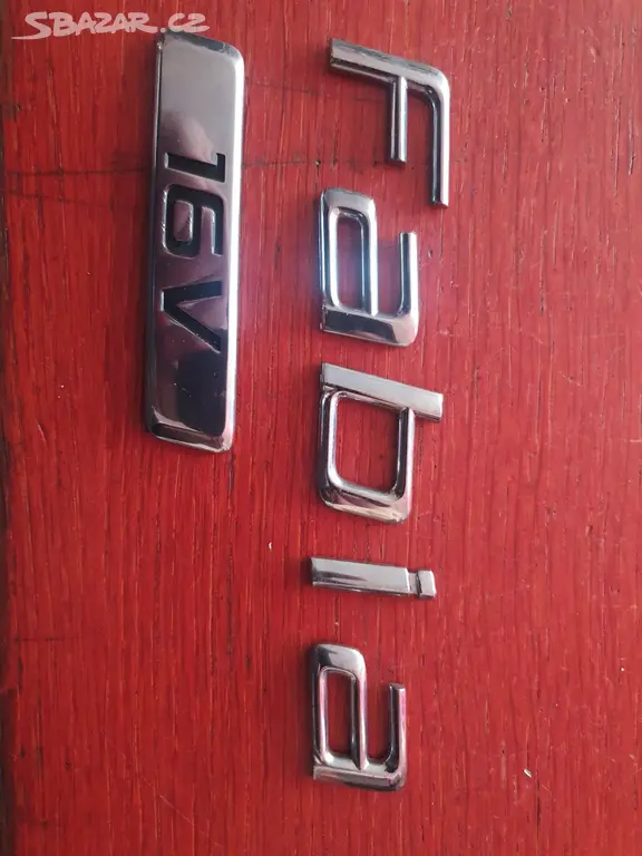 Skoda fabia fabie 2 II napis samolepka original - Libice nad Cidlinou ...