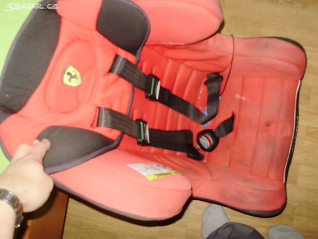 Autosedačka Ferrari Scuderia - cena s dopravou - Zvíkov - Bazar - Sbazar.cz