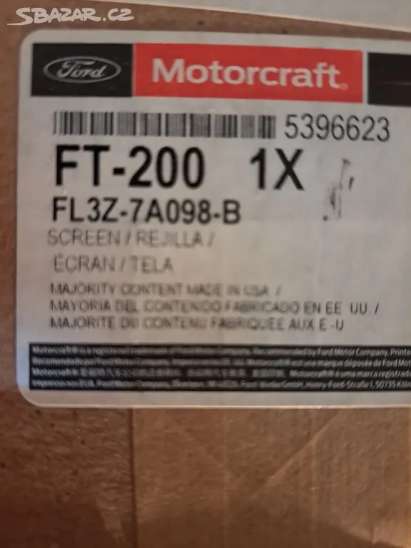 Originální filtr převodovky Ford Raptor FL3Z7A098B - Klecany - Bazar ...