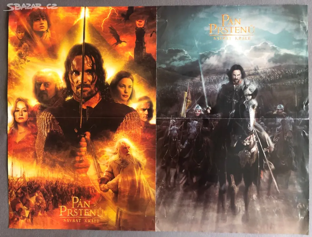 Pán prstenů: Návrat krále - plakáty - Žďár nad Sázavou - Bazar - Sbazar.cz