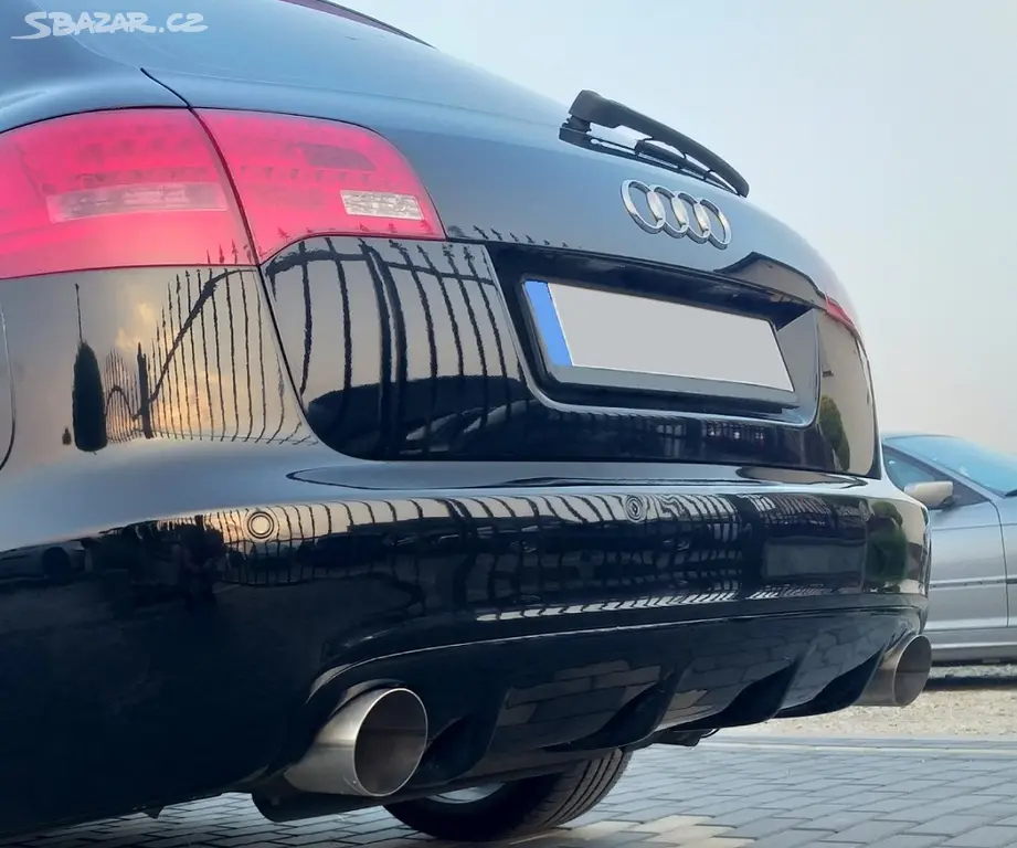 Zadni naraznik spoiler audi a6 c6 4f0 rs6 difuzor - Beroun - Bazar ...