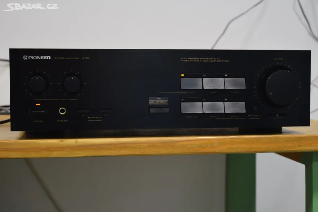 PIONEER A-331 VÝBORNÝ STEREO ZESILOVAČ !! - Broumov - Bazar - Sbazar.cz