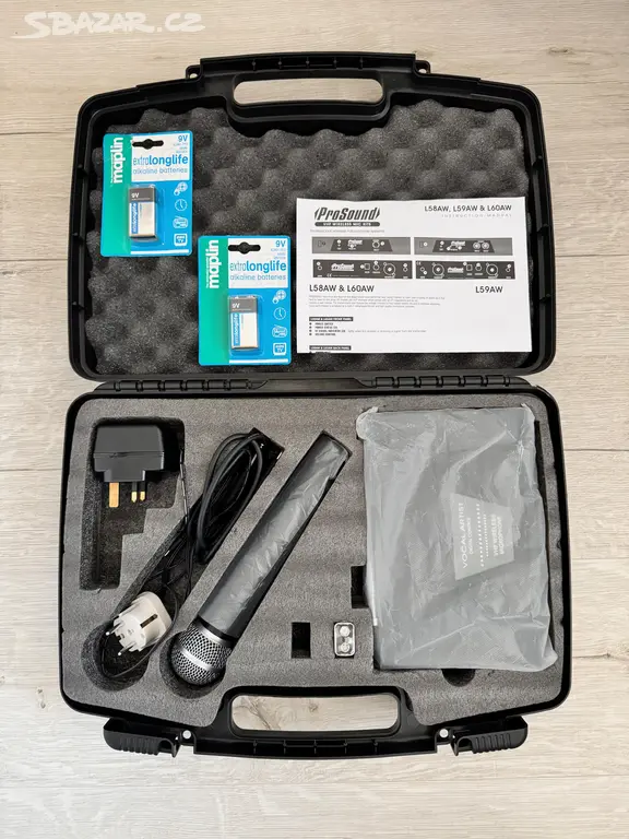 Prodám bezdrátový mikrofon zn. Pro Sound L58AW - Brno, Komín - Bazar ...