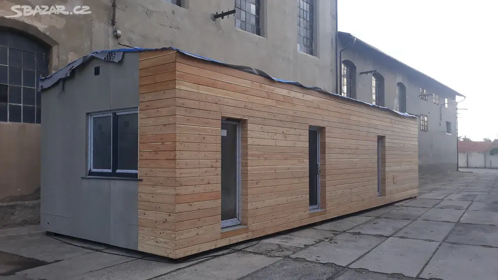 Modulovy dum 12×4.2×3.2 m 50 m2 - Lužec nad Vltavou - Bazar - Sbazar.cz