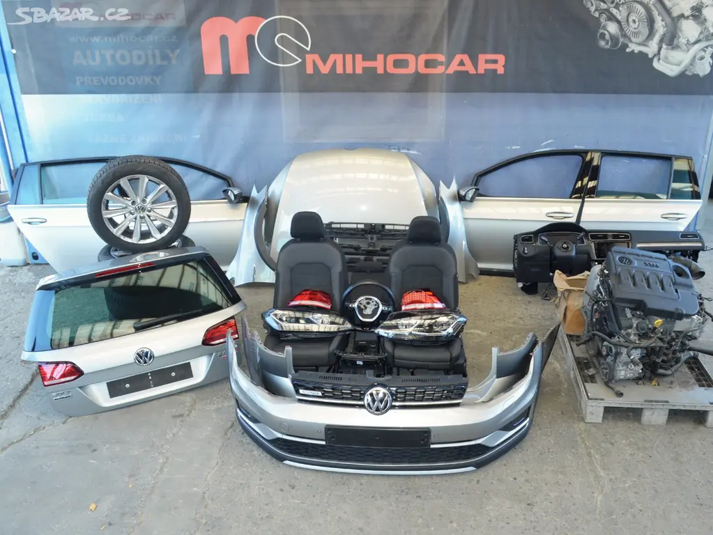 VW GOLF VII LIFT ALLTRACK 2017-2020 NÁHRADNÍ DÍLY - Uherské Hradiště ...