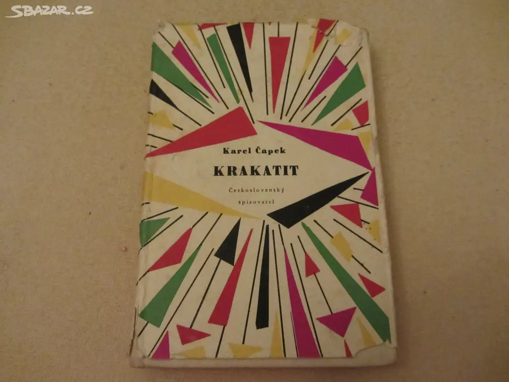 kniha - Krakatit - Karel Čapek - České Budějovice - Bazar - Sbazar.cz
