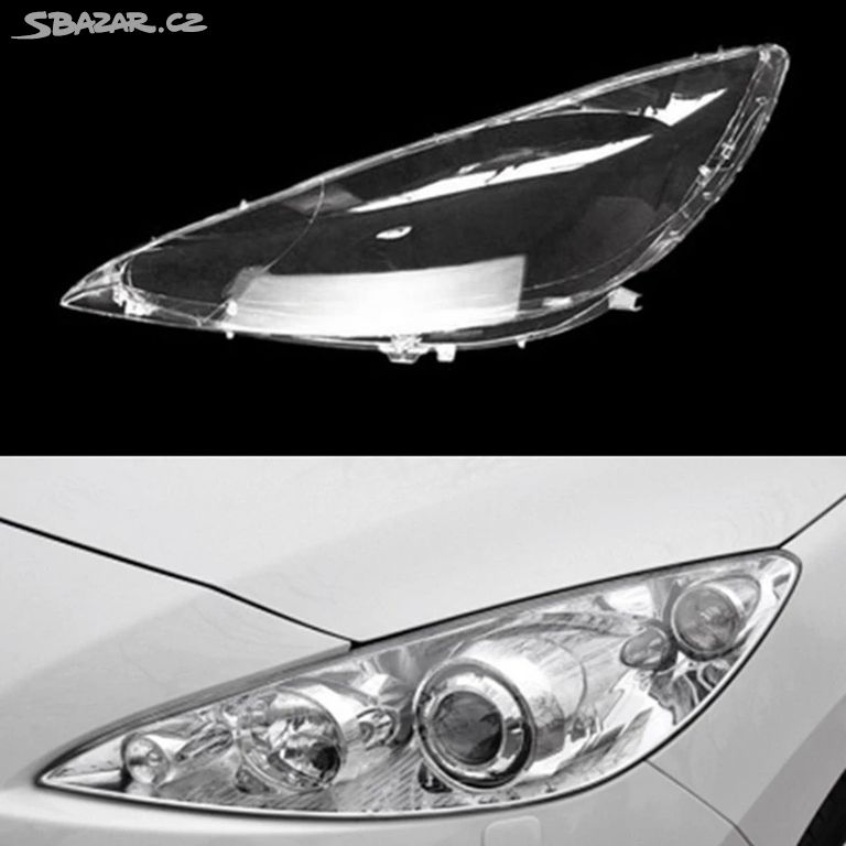 Skla / kryty předních světel Peugeot 408 2009-2012 - Mělník - Sbazar.cz