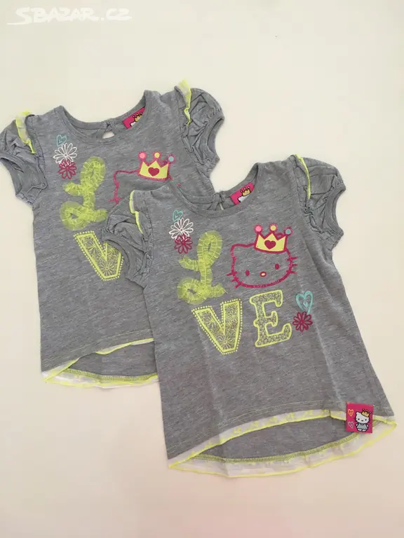 Tričko Hello Kitty (3 a 4 roky) - Zlín - Bazar - Sbazar.cz