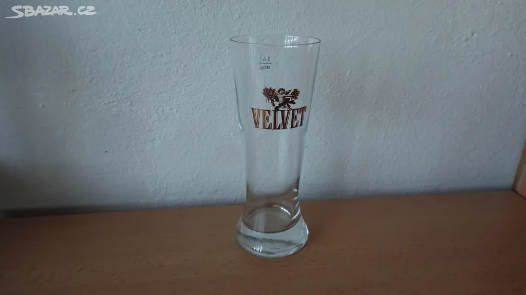 Sklenice na pivo Velvet 0,4l - Ostrava - Bazar - Sbazar.cz