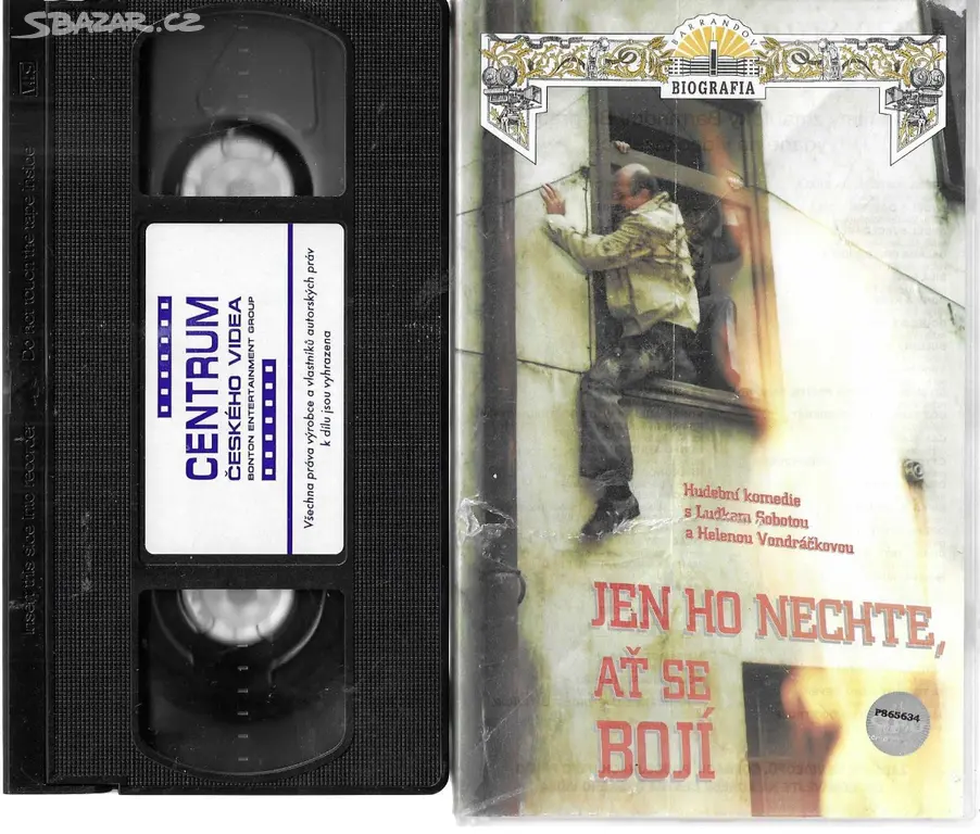 jen ho nechte ať se bojí vhs - Praha - Bazar - Sbazar.cz