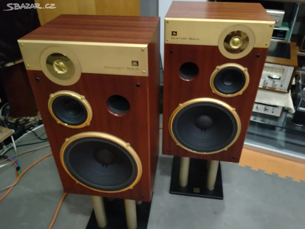 reproduktory JBL Century Gold + orig. stojany - Praha 9 - Bazar - Sbazar.cz