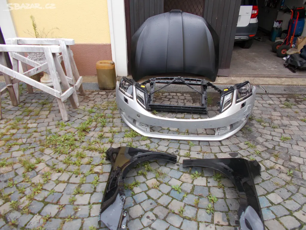 skoda octavia 3,fac.predek,kapota,svetla,blatnik - Raspenava - Bazar ...