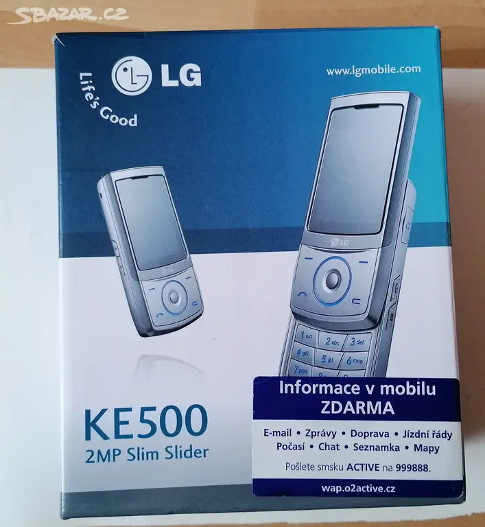 Prodám plně funkční LG KE500 s příslušentvím - Hranice, Hranice IX-Uhřínov - Bazar - Sbazar.cz