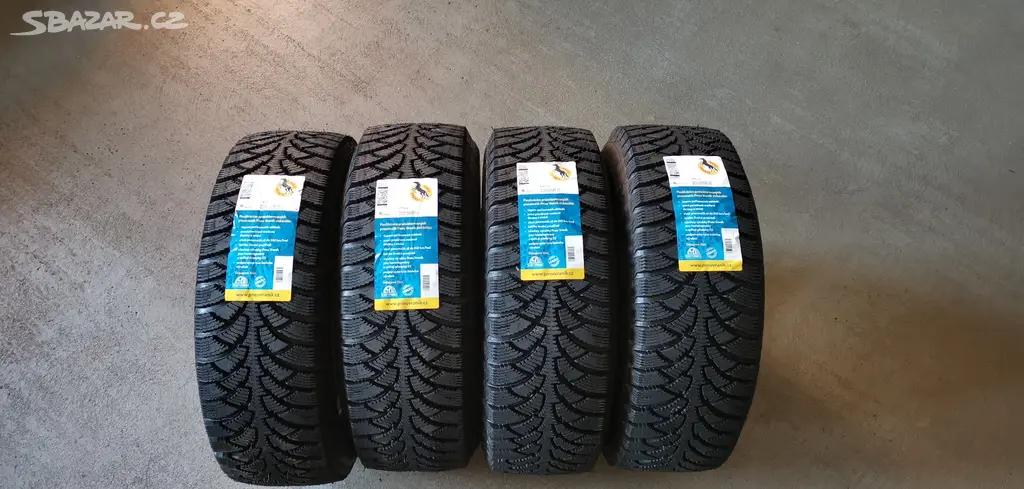 Nové zimní pneu 205-55-16 R16 R zimáky pneumatiky - Traplice - Bazar - Sbazar.cz