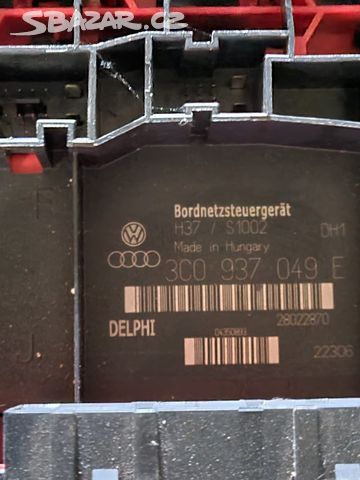 3C0937049E Řídící jednotka palubní sítě Škoda Vw - Mníšek pod Brdy ...