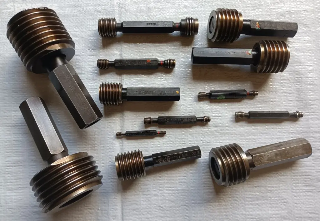 Závitový kalibr - trn W / Doklad - Třemošnice - Bazar - Sbazar.cz