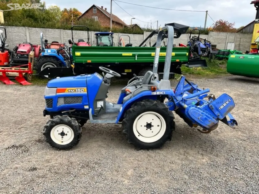 Malotraktor Iseki TM150 + rotavátor - Výprachtice - Bazar - Sbazar.cz