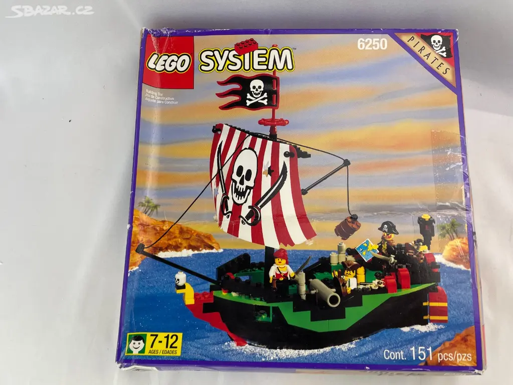 Lego 6250 Cross Bone Clipper (Pirate, Piráti) - Praha, Stodůlky - Bazar ...