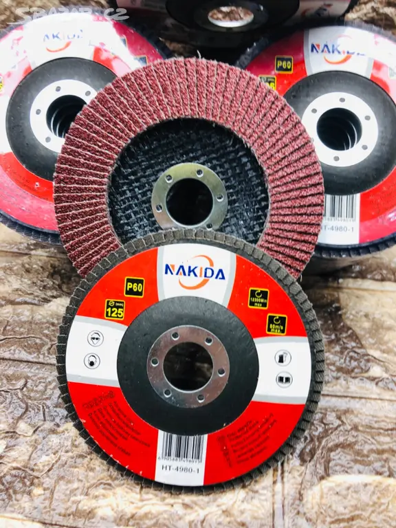 Lamelový kotouč 125mm 40p-60p-80p - Praha 12 - Bazar - Sbazar.cz