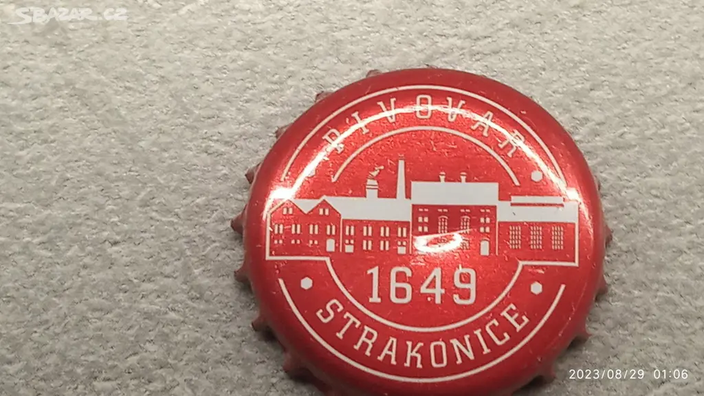 Měšťanský pivovar STRAKONICE -zátka - nové logo - Sušice - Bazar ...