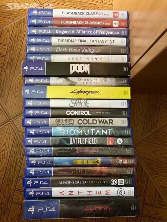 Dohrané PS4 hry. Viz seznam dole. Posílám dál tyto - Brno - Bazar ...