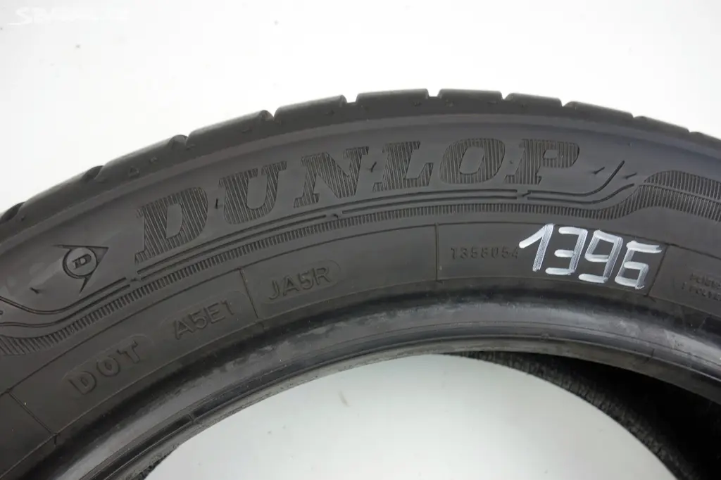 Letní pneu 205/55/17 Dunlop 4ks P1396 - Praha - Bazar - Sbazar.cz