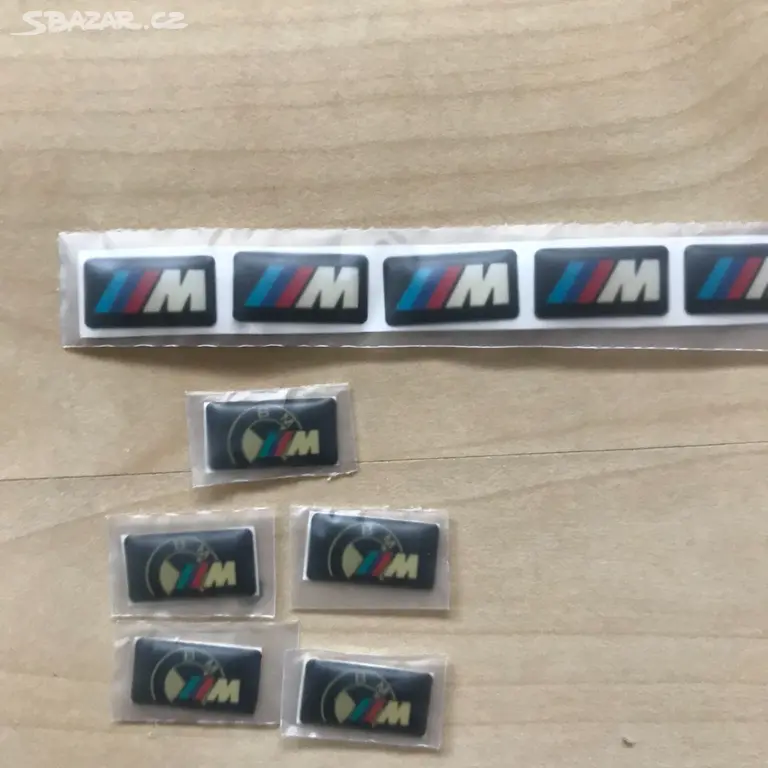 BMW M3 tvrzená samolepka na ovladače - Ostrava-město - Bazar - Sbazar.cz