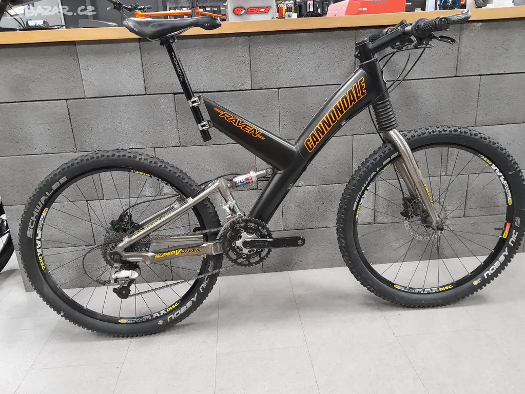 1999 Cannondale Super V Raven 3000 Disc / 4000 FR - Brno - Bazar ...