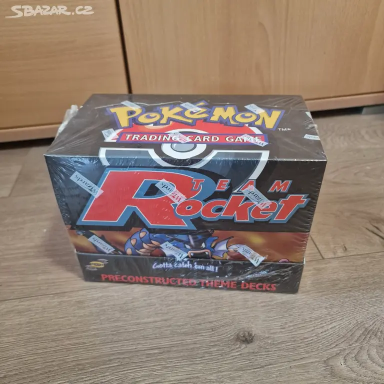Team Rocket 8x Theme Deck Pokémon, 2000 ! - Praha - Bazar - Sbazar.cz