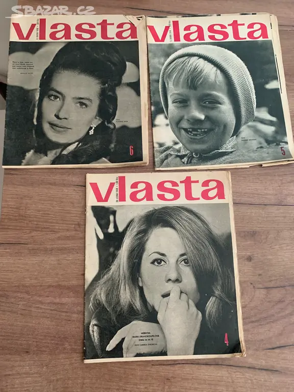 Vlasta časopis rok 1969 3 kusy - Praha - Bazar - Sbazar.cz