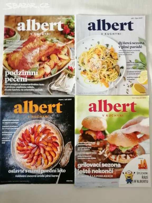 Čtyři časopisy Albert - Praha-západ - Bazar - Sbazar.cz