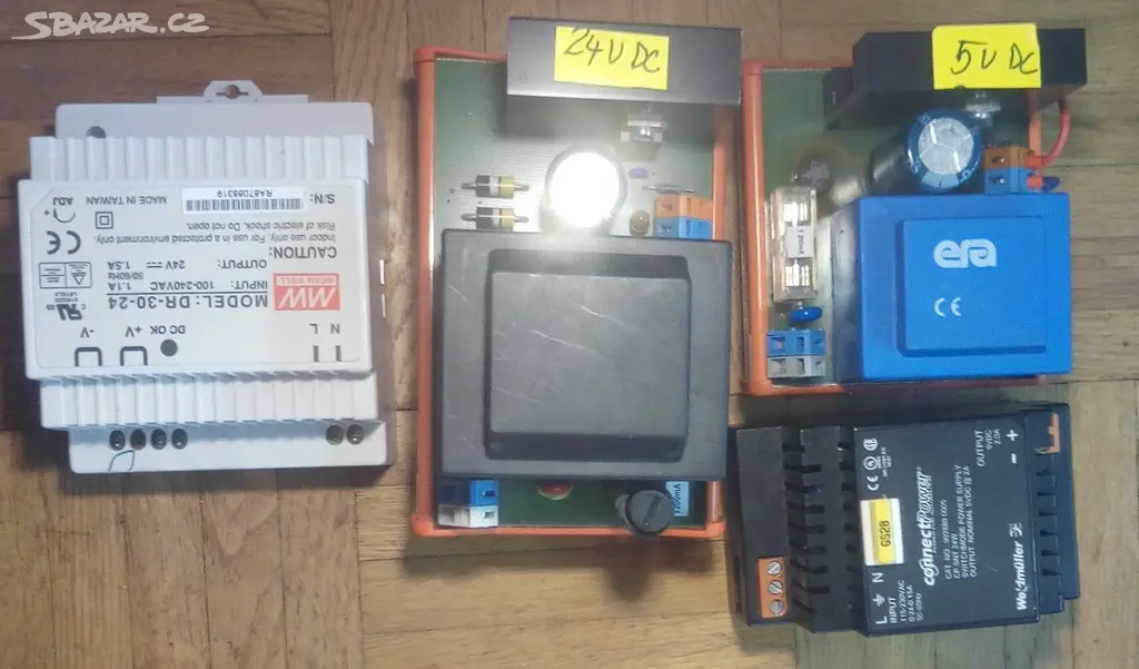 Trafa z 230 na 24v nebo 12v nebo 5v DC - Ústí - Bazar - Sbazar.cz