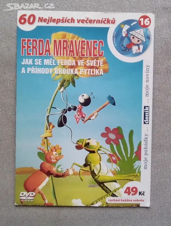 DVD Ferda mravenec - Brno - Bazar - Sbazar.cz