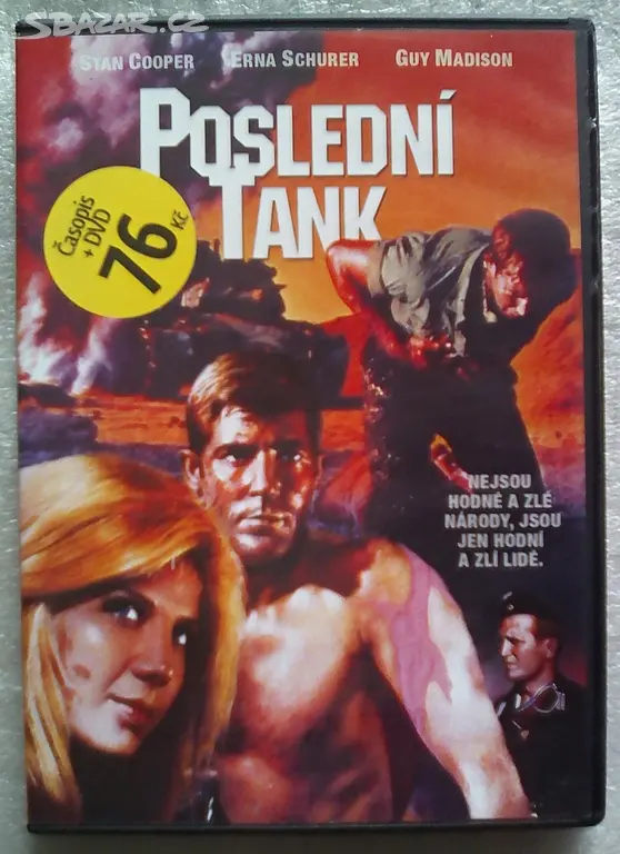 DVD poslední tank - Kozmice - Bazar - Sbazar.cz